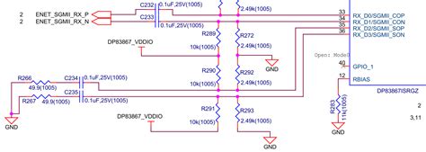 Dp83867is Sgmii 4 Wire Connections Interface Forum Interface Ti E2e Support Forums
