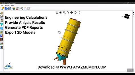 Silo 3d Engineering Design And Analysis Of Silo
