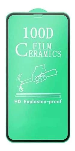 Protector Vidrio Pantalla Cerámico Para Todo Iphone Flexible Cuotas