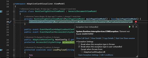 Winui3 Visualizer App Does Not Load When Launched · Issue 8565 · Microsoftadaptivecards · Github