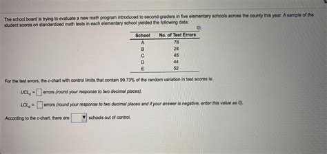 Solved To Evaluate A New Math Program Introduced To