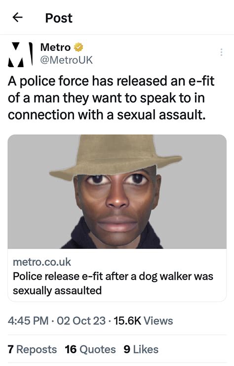 To Use Ai To Find A Sex Attacker Rtherewasanattempt