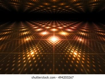 Abstract Colorful Dance Floor Background Texture Stock Illustration