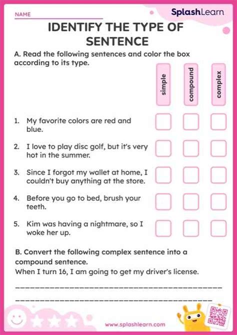 Identify The Type Of Sentence