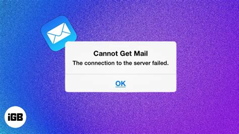 How To Fix Cannot Get Mail On Iphone Or Ipad