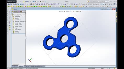 Tuto Dessin Hand Spinner Avec Solidworks En D YouTube