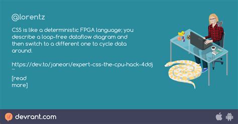 Css Is Like A Deterministic Fpga Language You Describe A Loop Free Dataflow Diagram And Then