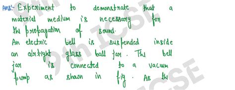 Physics Propogation Of Sound Waves Exercise 8a