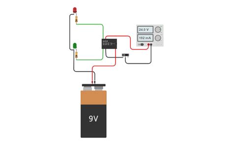Circuit Design Relay Switch Tinkercad