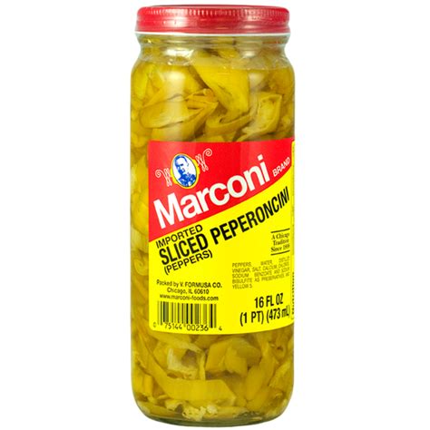 Sliced Peperoncini Marconi Foods