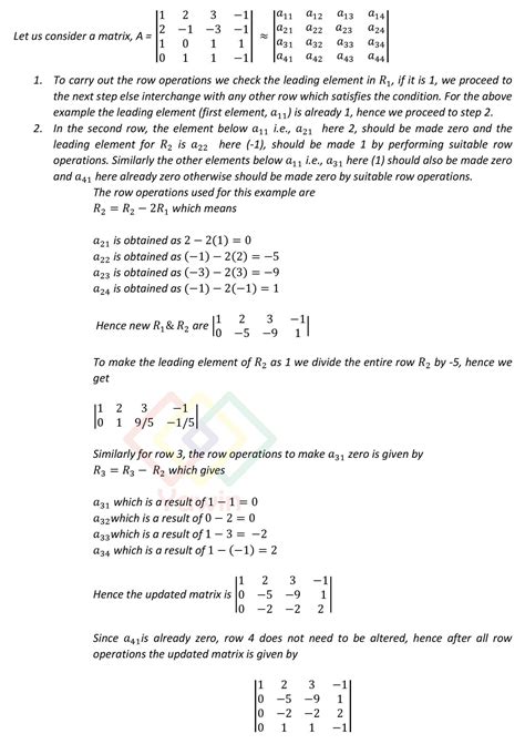 Row Operations Yawin