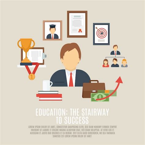 커리어 플랫 세트 무료 벡터