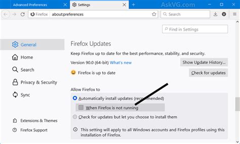 Tip Disable Automatic Background Updates Feature In Mozilla Firefox