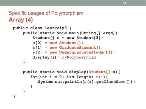 java programming polymorphism