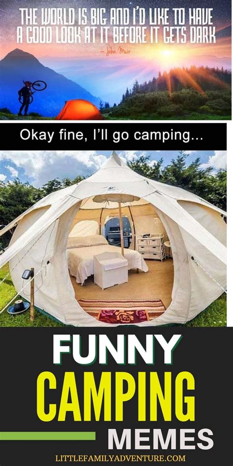 50 Funny Camping Memes To Make To Giggle And Inspire To Go Outside