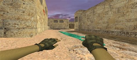 Модель Нож Skeleton Misty Скачать для CS 1 6