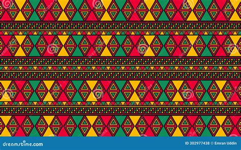 Black History Month Colorful Lettering Typography With Neo Geometric