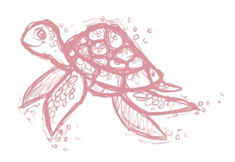 Turtle Sketch By Kaykaykit On DeviantART Turtle Sketch Turtle Drawing Turtle Art