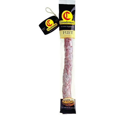 fuet extra pieza 160 g · CASADEMONT · Supermercado El Corte Inglés