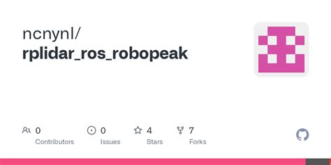 GitHub Ncnynl Rplidar Ros Robopeak