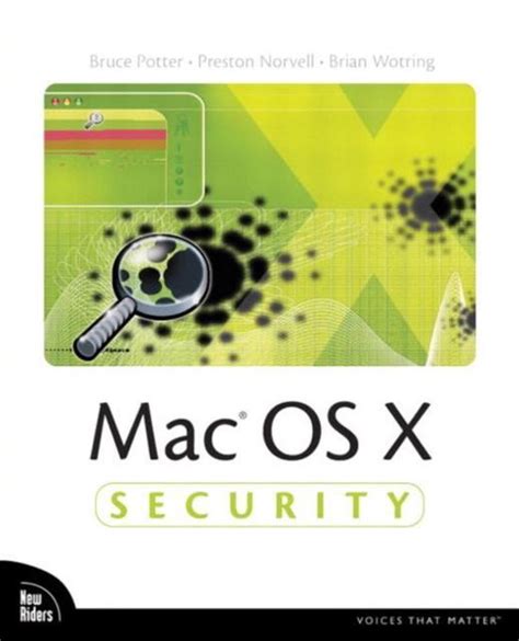 Mac Os X Security Bruce Potter 9780735713482 Boeken