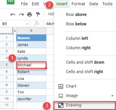How To Make A Circle Around Something In Excel Google Sheets Automate Excel