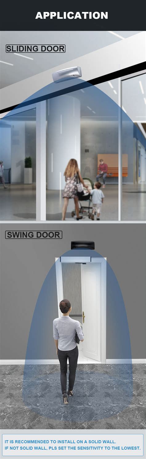 Microwave Sensor Relay Induction From Ningbo Turtech Automatic Sliding Door Sensors And