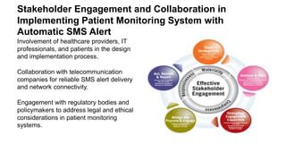 PATIENT MONITORING SYSTEM WITH AUTOMATIC SMS ALERT Pptx