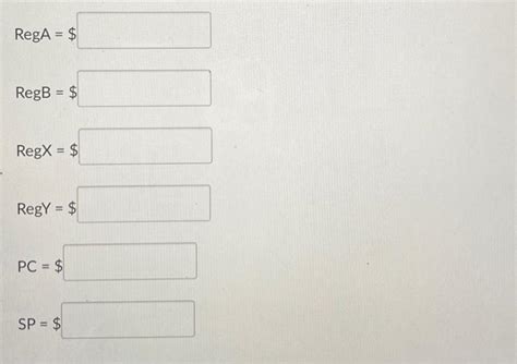 solved the following code segments represent a main program