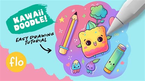 Procreate Easy Doodle Drawing Step By Step Procreate Tutorial In 2025