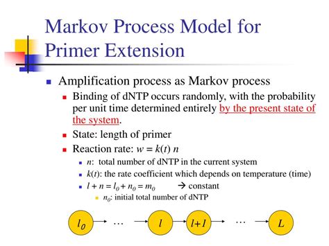 ppt polymerase chain reaction a markov process approach powerpoint
