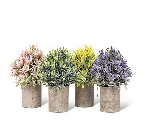 Primrue Assorted Cone Shaped Floral Arrangement In Pot Wayfair