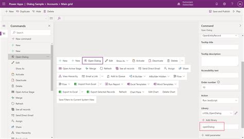Use Commands With Custom Pages With Cloud Flows Power Apps Microsoft Learn