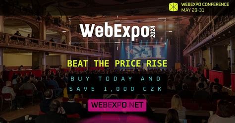 Webexpo Conference On Linkedin Webexpo Is Just Around The Corner And