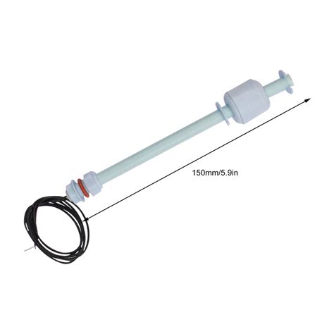 DIYMORE PP Float Switch Liquid Level Switch Water Level Switch Liquid Level Sensor MM MM