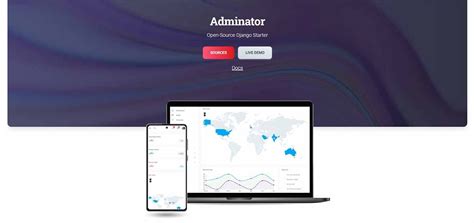 Adminator Free Django Template
