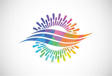 에어컨 낮은 폴리 로고 기호 기호입니다 뜨겁고 차가운 상징 0명에 대한 스톡 벡터 아트 및 기타 이미지 0명 개념 개념과 주제 Istock