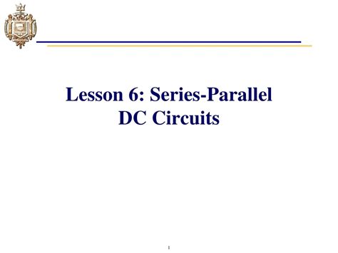 PPT Series Parallel DC Circuits Analysis Techniques Problem Solving PowerPoint Presentation