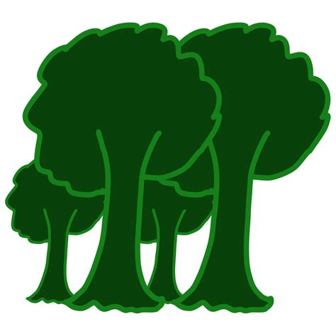 Green Tree Design 11886558 PNG