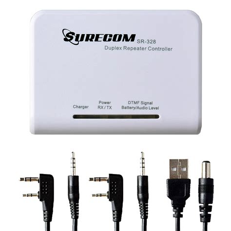 Surecom Sr 328 Cross Band Radio Duplex Repeater Controller With 2 Pcs