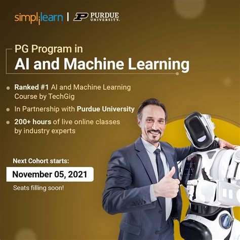 Simplilearn On Linkedin Ai And Ml Course Enroll In Ai Ml Certification With Purdue And Ibm
