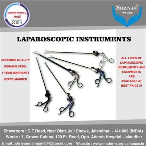 laparoscopic grasping forcep at 2800 00 inr in jalandhar punjab modern surgical house