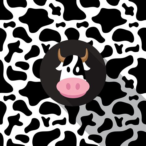 Cow Print Background 225458 Vector Art At Vecteezy