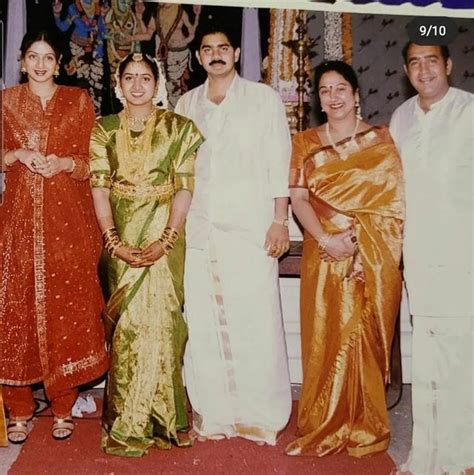 Sridevi 33 With Tamil Actor Vijaykumars Daughter Dr Anitha The Day After Her Wedding Boney