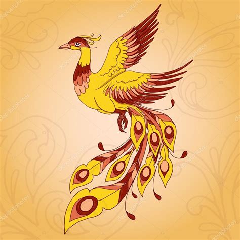 하늘에서 봉황 — 스톡 벡터 © Marialetta 90101212