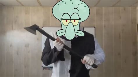 Youre In A Slasher Movie But Its Spongebob Youtube