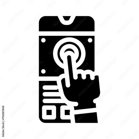 User Testing Ux Ui Design Glyph Icon Vector User Testing Ux Ui Design