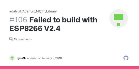 failed to build with esp8266 v2 4 · issue 106 · adafruit adafruit mqtt
