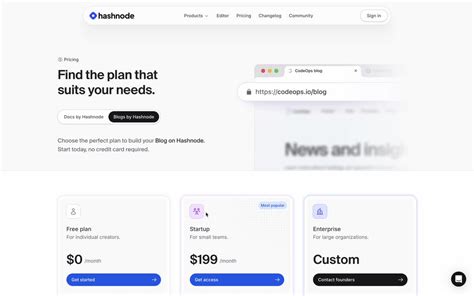 Pritam Paul On Linkedin Hashnode Pricing Take Your Blogs And Docs To