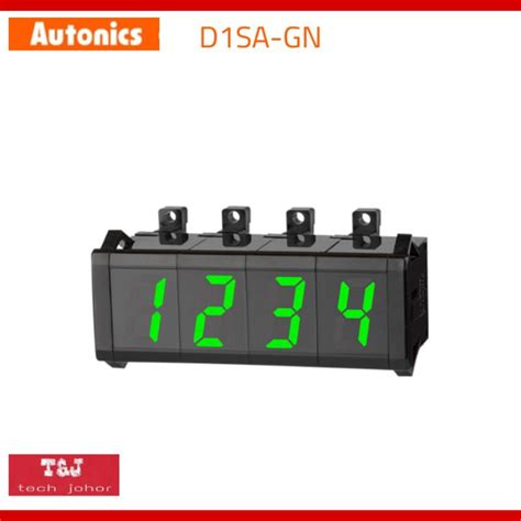 Autonics 7 Segment Display Unit D1sa Gn Shopee Malaysia